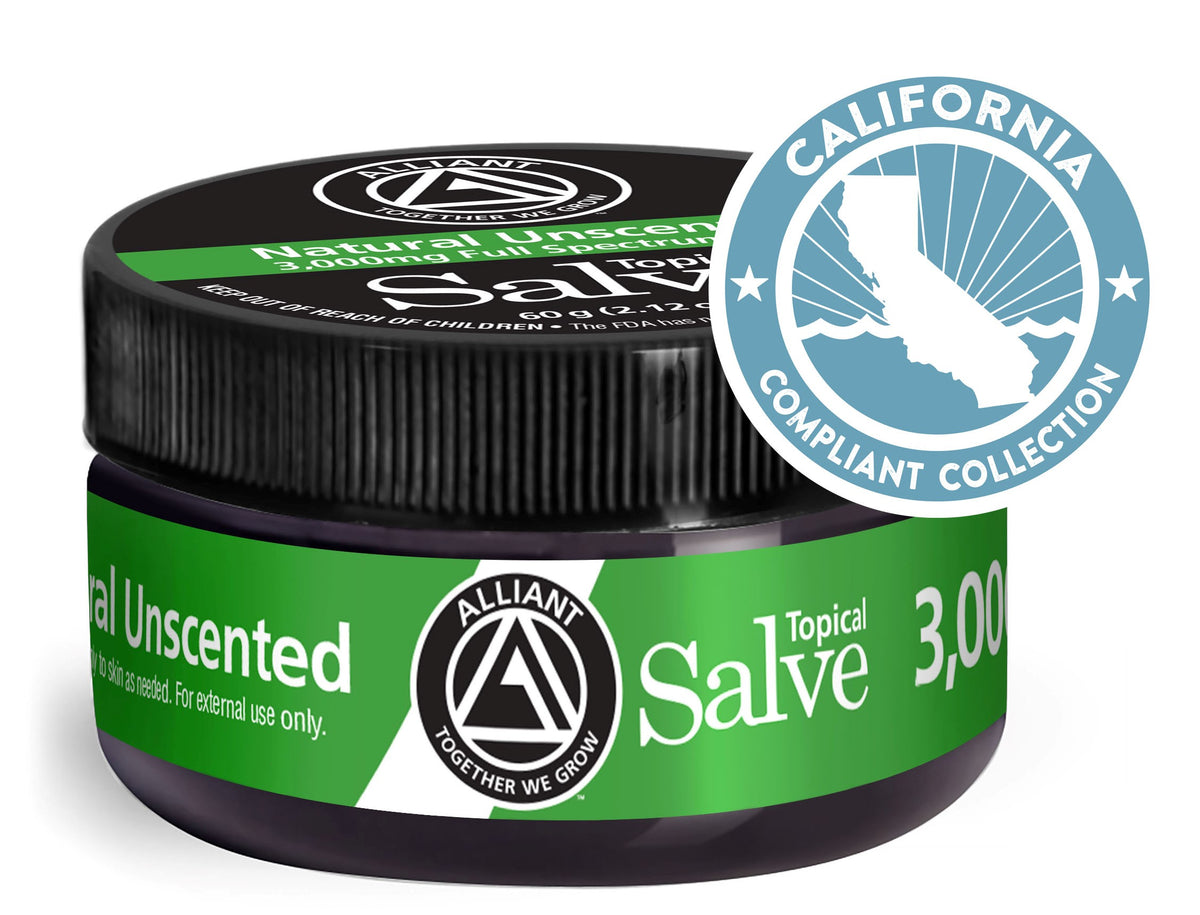 CBD+THC 20:1 Topical Salve - Natural Unscented – Alliant