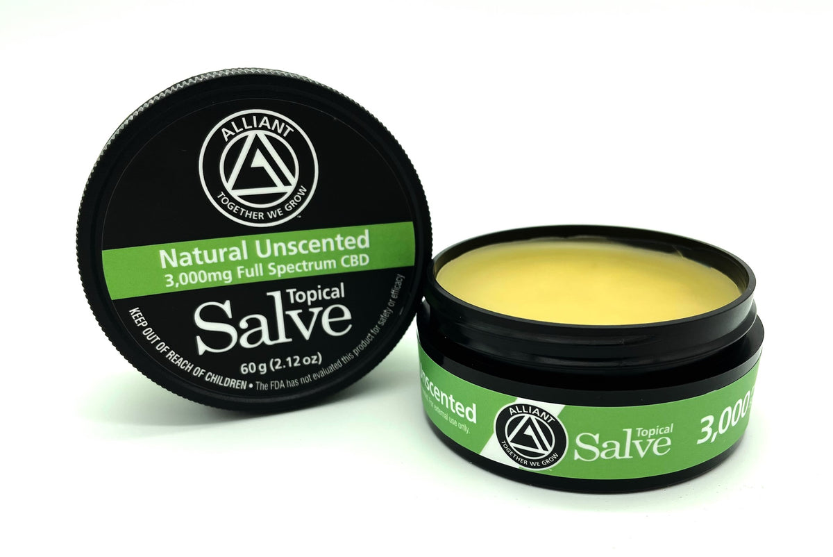 CBD+THC 20:1 Topical Salve - Natural Unscented – Alliant
